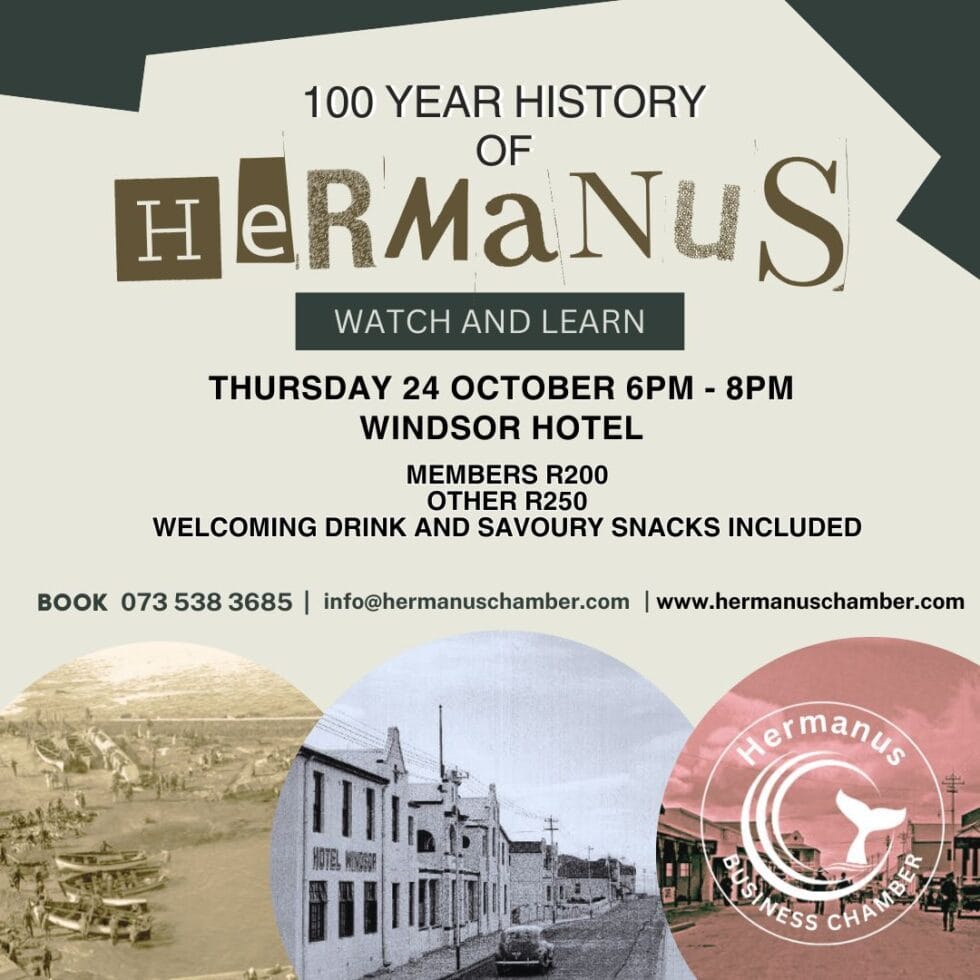 100 YEAR HISTORY OF HERMANUS | Hermanus Business Chamber
